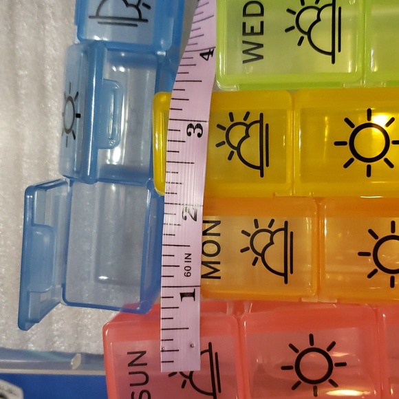 Source Unknown | Storage & Organization | Pill Box Daily Pill Organizer ...